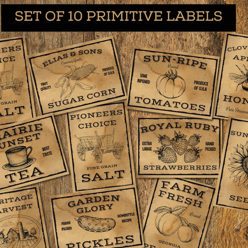 Primitive Printables - Etsy