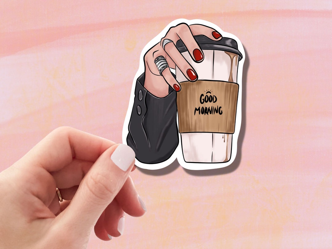 Coffee Sticker, Trendy Stickers, Coffee Shop, Coffee Decals, Cool ...