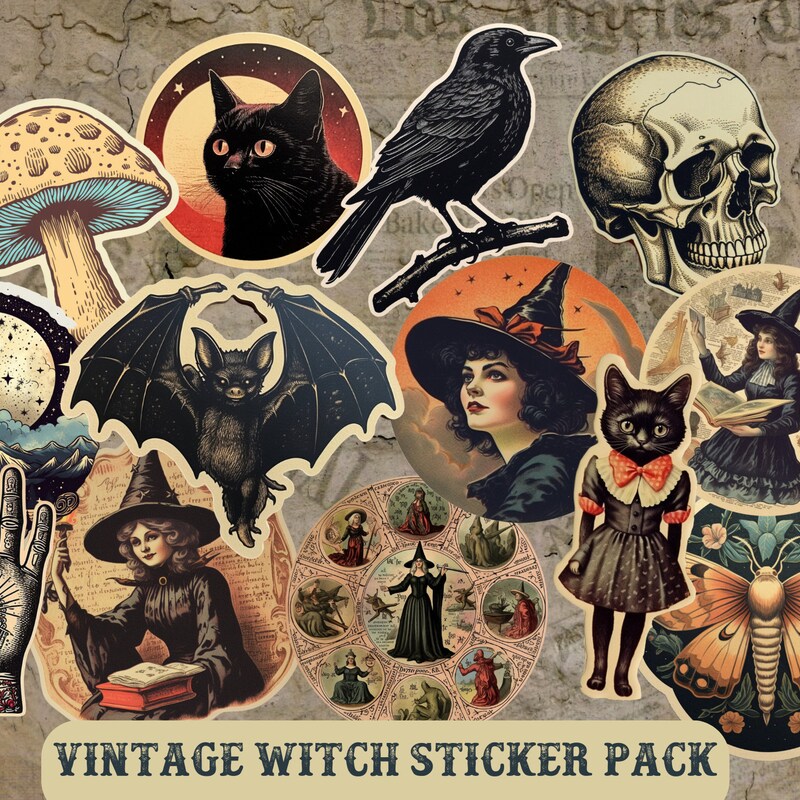 Goth Stickers - Etsy