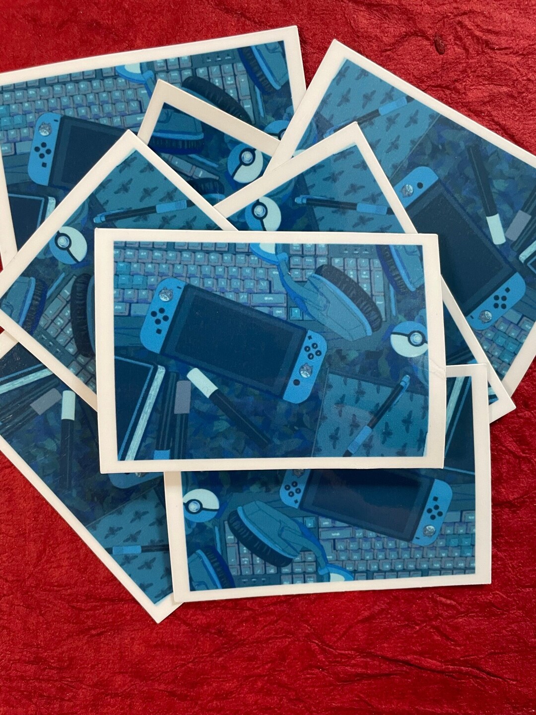 Lo-fi Desk | Water Resistant Laminate Sticker - Etsy