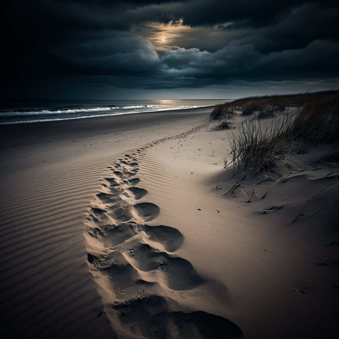 OBX Night Beach - Etsy