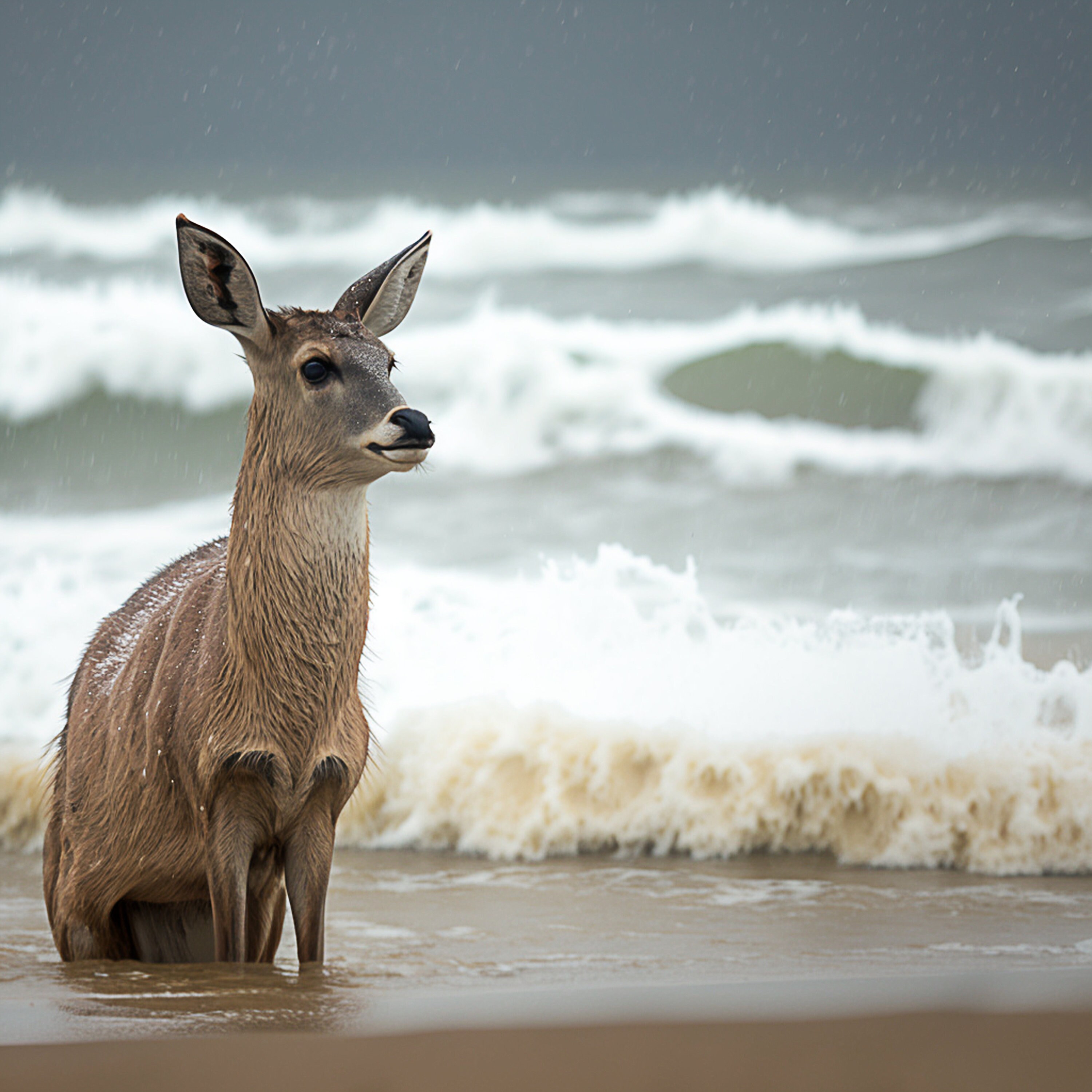 OCEAN DEER (DIGITAL) - Etsy
