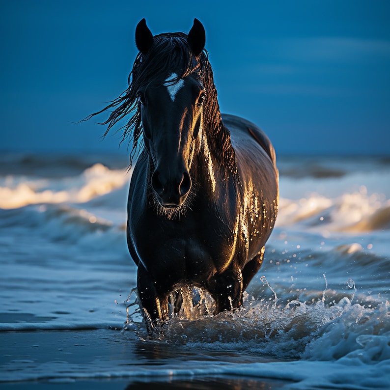 NIGHT HORSE - Etsy