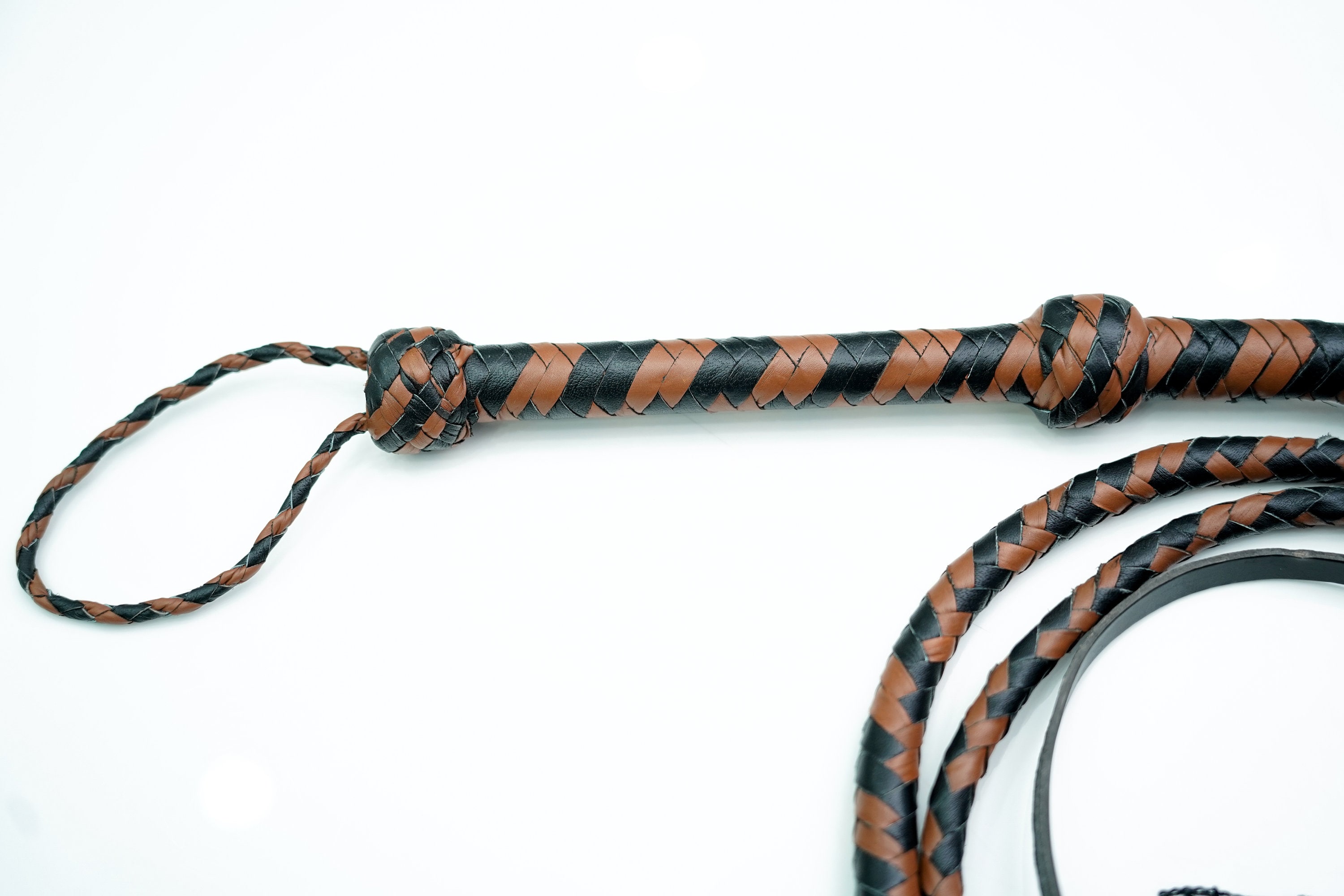 Genuine Cow Leather Bullwhip 8,10 Feet Long Handmade Multi Colour Stock ...