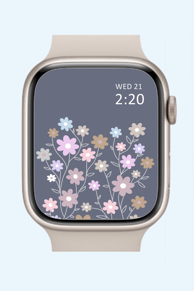 Flowers Apple Watch Wallpaper, Flowers Smartwatch Wallpaper, Apple ...