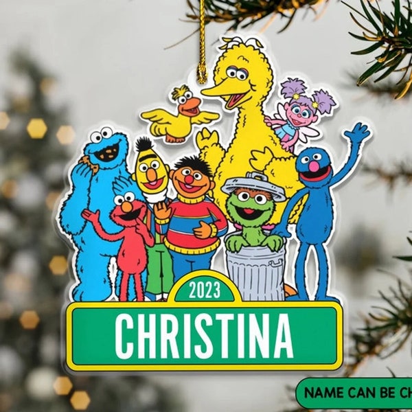 Sesame Street Personalized - Etsy