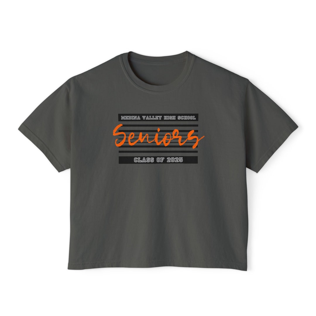 Panther C/O 2025 BOXY SHIRT Cursive Font - Etsy