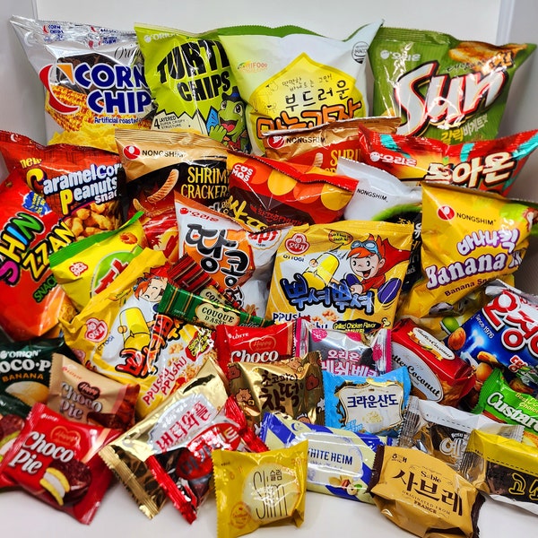 Korean Snacks - Etsy