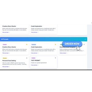 Customizable Interactive AI Prompt Management Spreadsheet for Creators ...