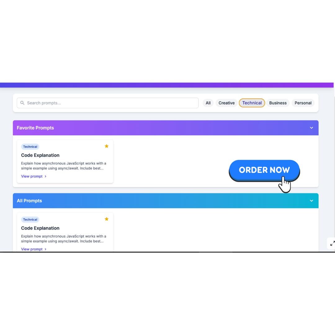 Customizable Interactive AI Prompt Management Spreadsheet for Creators ...
