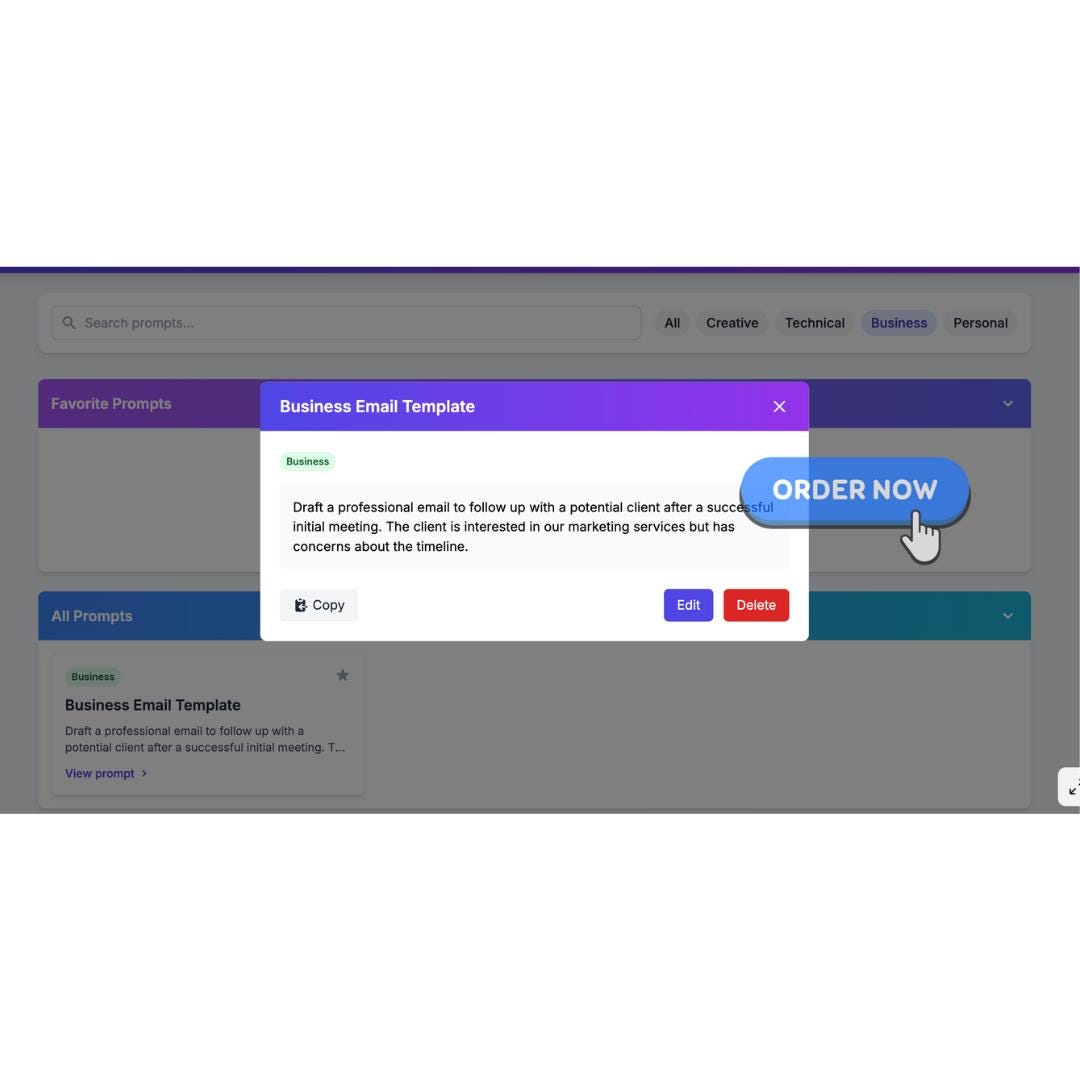 Customizable Interactive AI Prompt Management Spreadsheet for Creators ...
