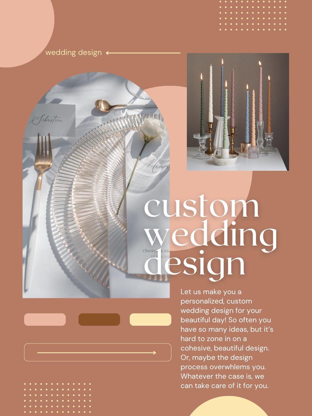 Personalized Wedding Design – Custom Event Styling (digital) - Etsy