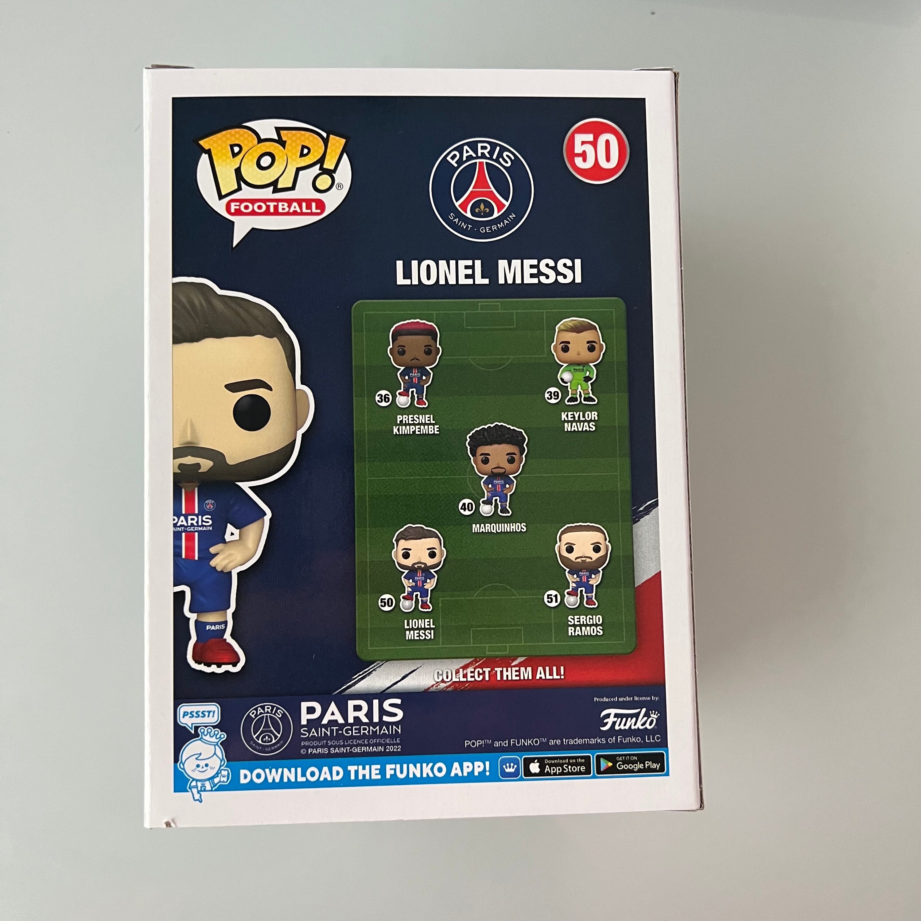 Paris Saint-germain, Lionel Messi 50 - Etsy