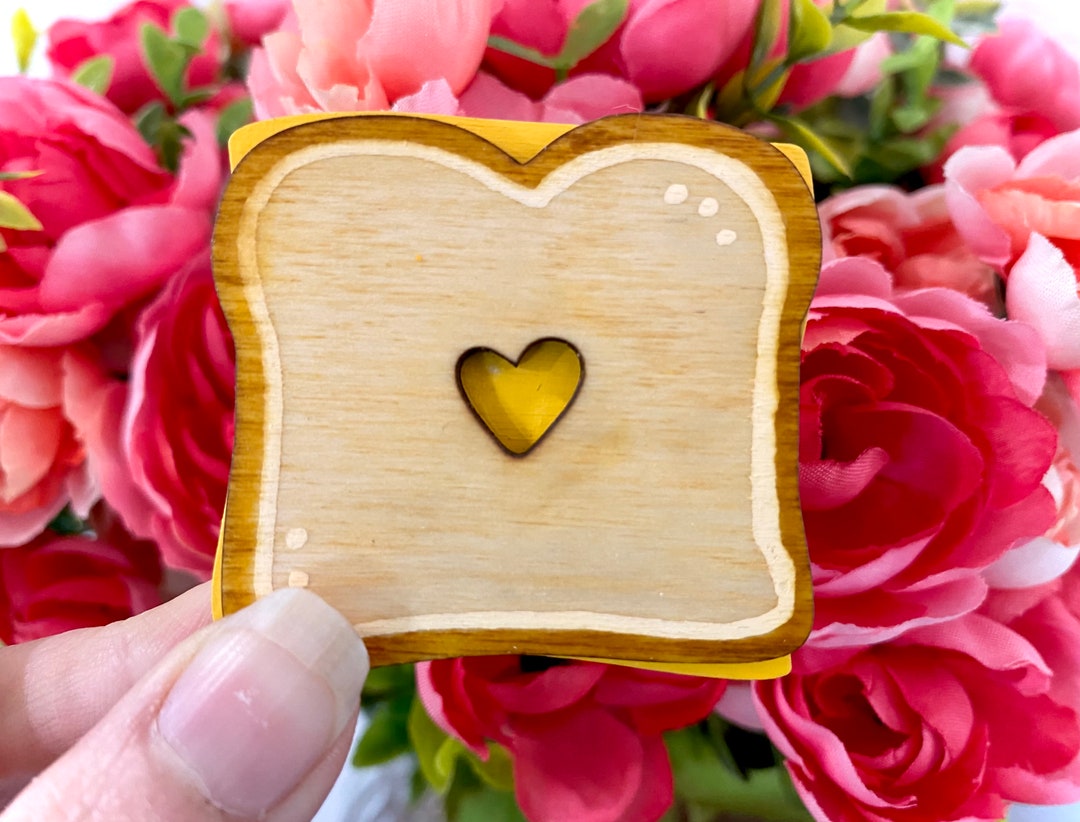 Grilled Cheese Sandwich Magnet Valentine Magnet Food Kitchen Decor Cute ...