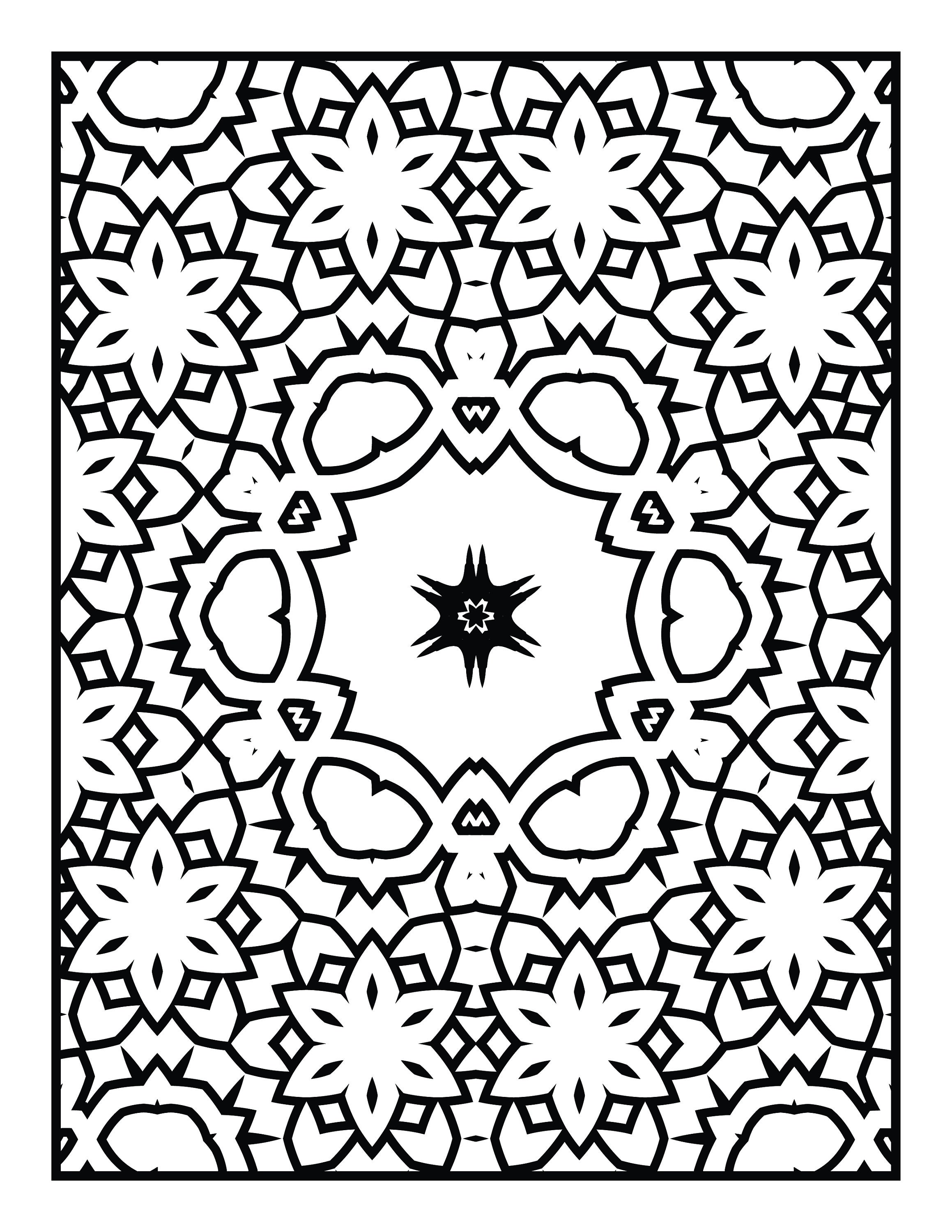 50 Mandala Coloring Pages Bundle, Digital Download Coloring Pages ...
