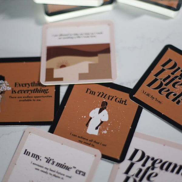 Black Girl Magic Affirmation Cards - Etsy