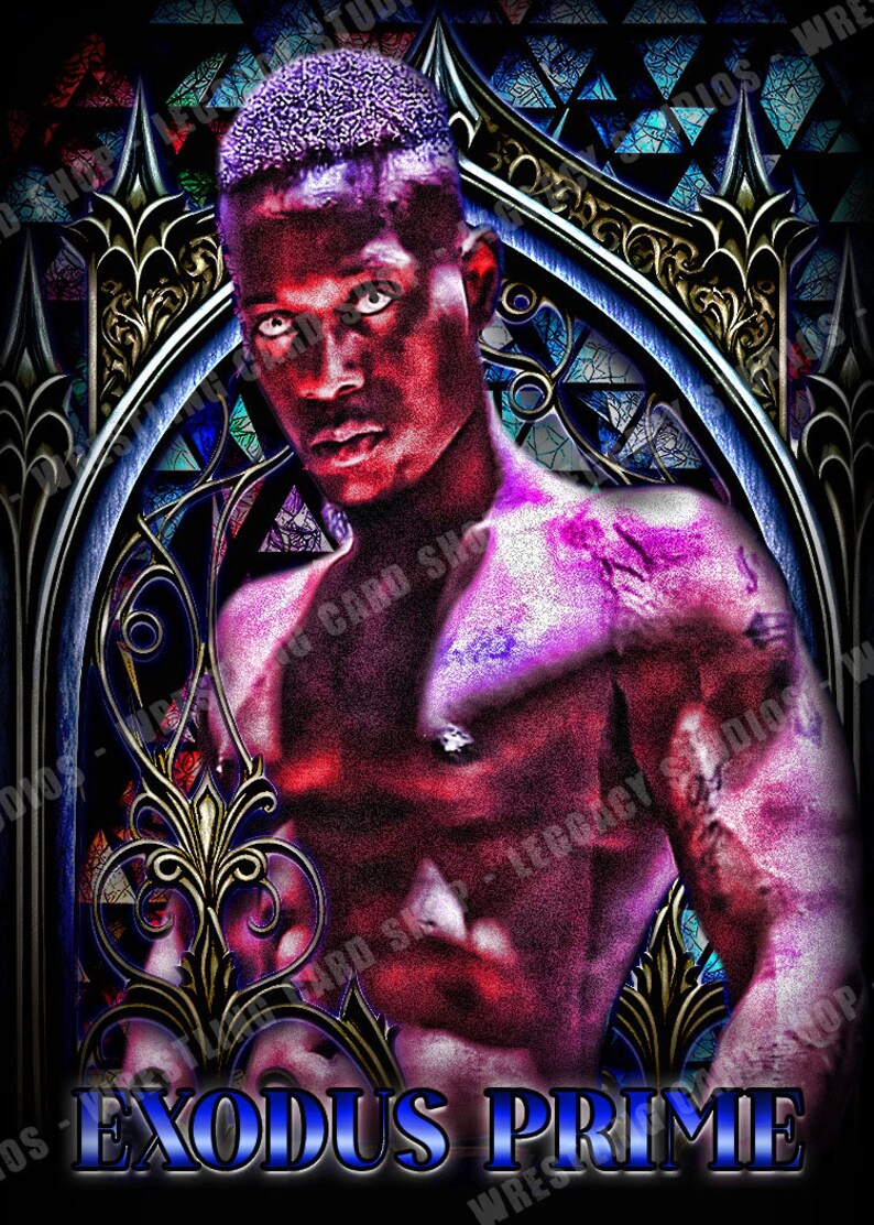 Exodus Prime Trading Card Texas 2022 Independent Wrestler of the Year ...