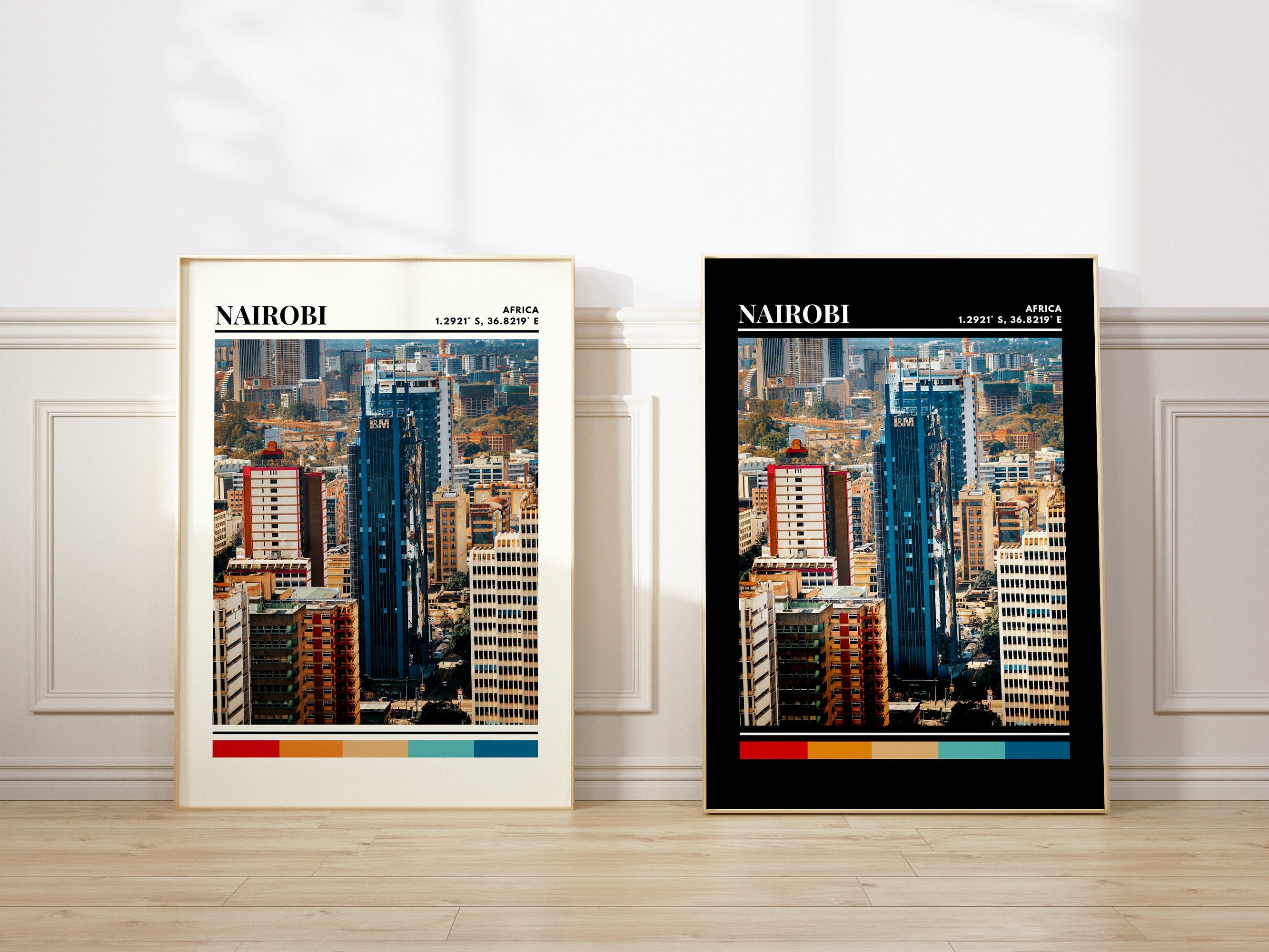 Nairobi Poster, Nairobi Print, Nairobi Art, Nairobi Travel Poster ...