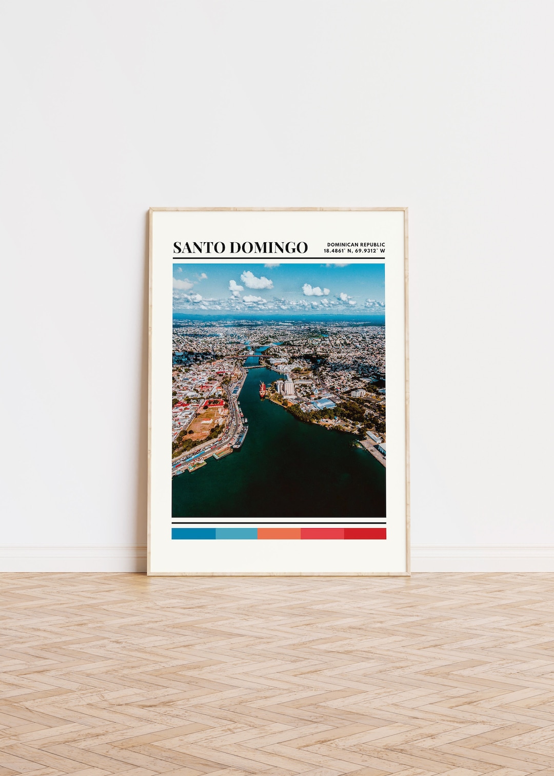 Santo Domingo Poster, Dominican Republic Print, Dominican Republic Art ...