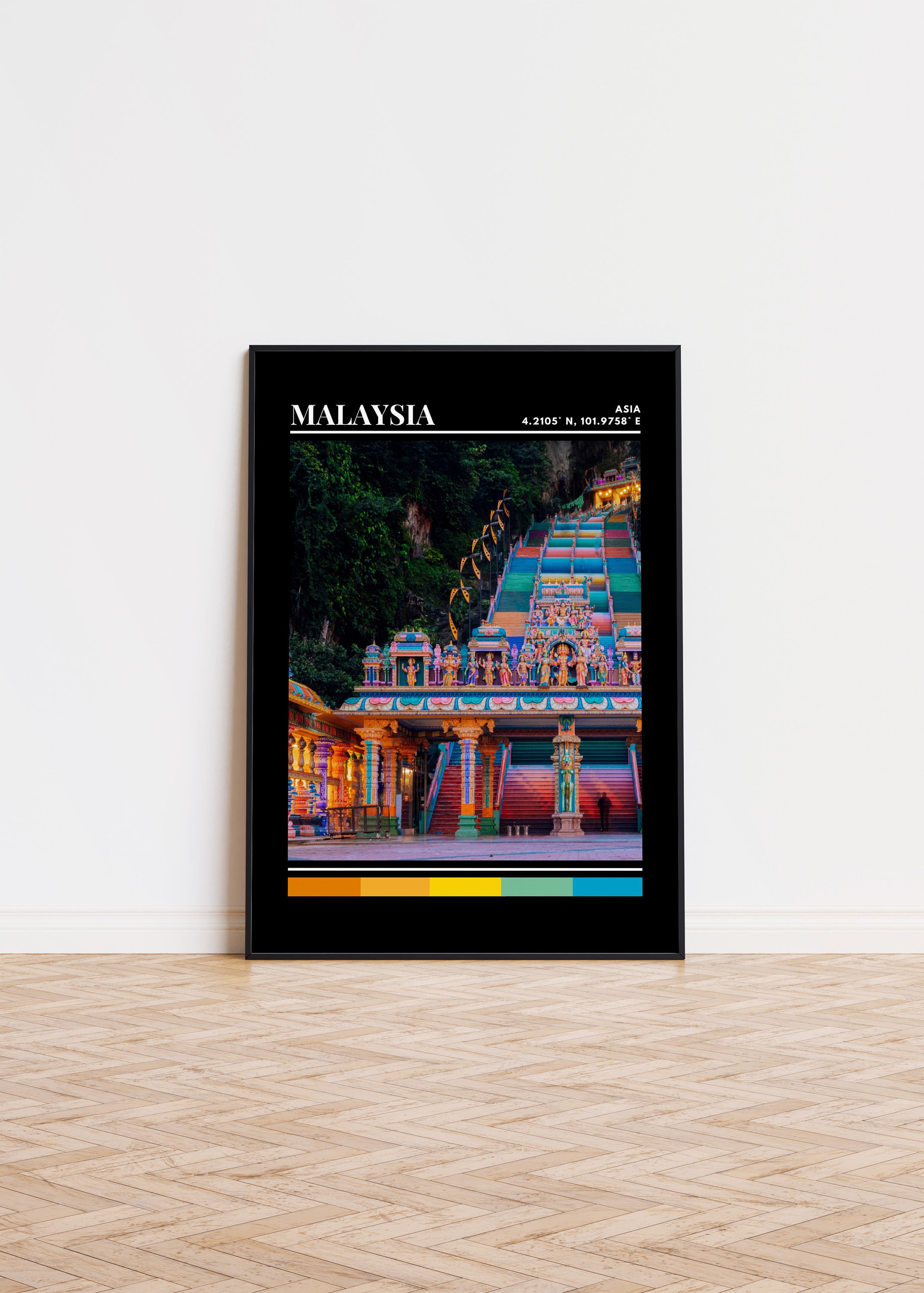 Malaysia Poster, Malaysia Print, Malaysia Art, Malaysia Travel Poster ...