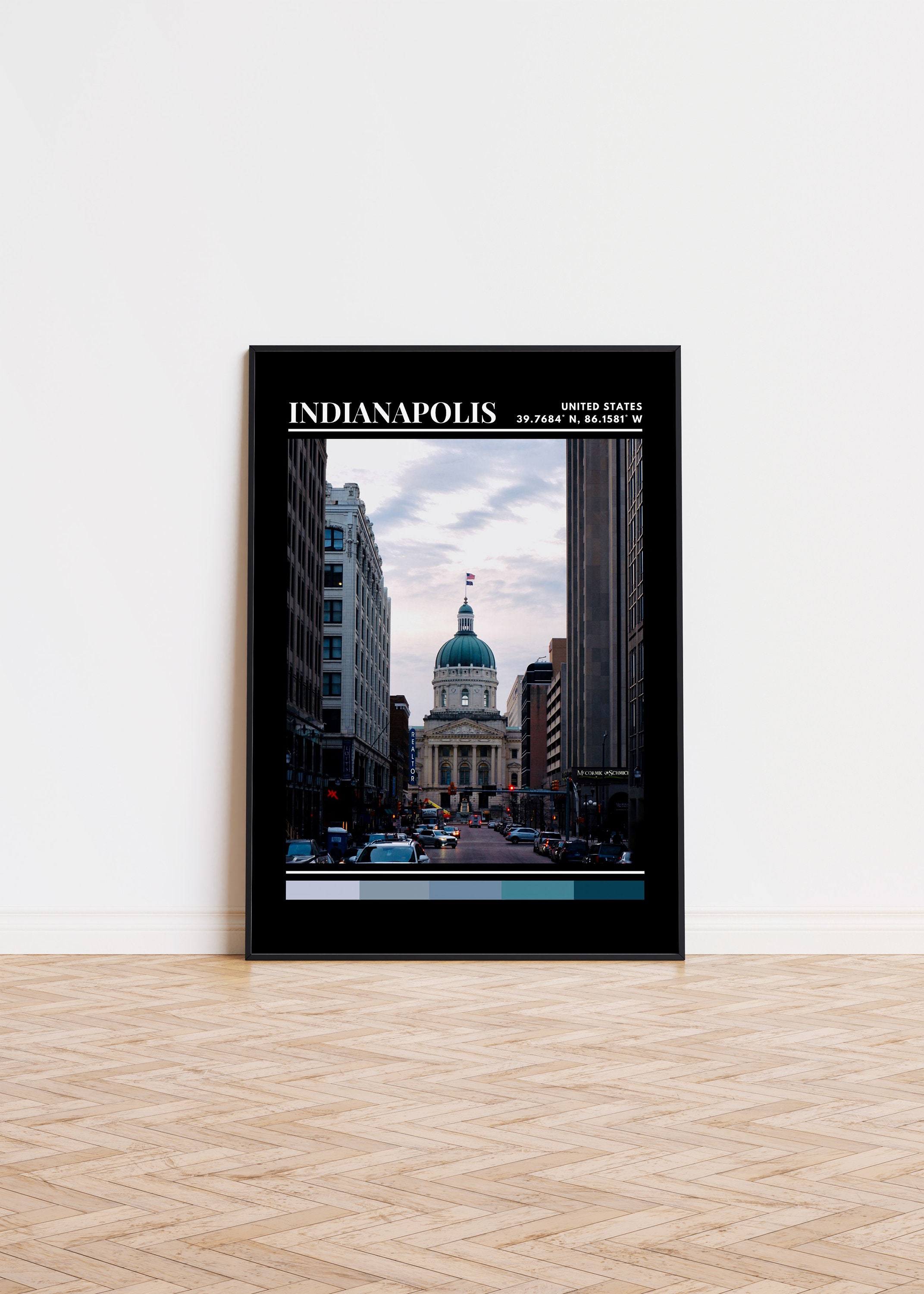 Indianapolis Poster, Indianapolis Print, Indianapolis Art, Indianapolis ...