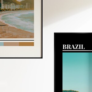 Brazil Poster, Brazil Print, Brazil Art, Brazil Travel Poster, Brazil ...