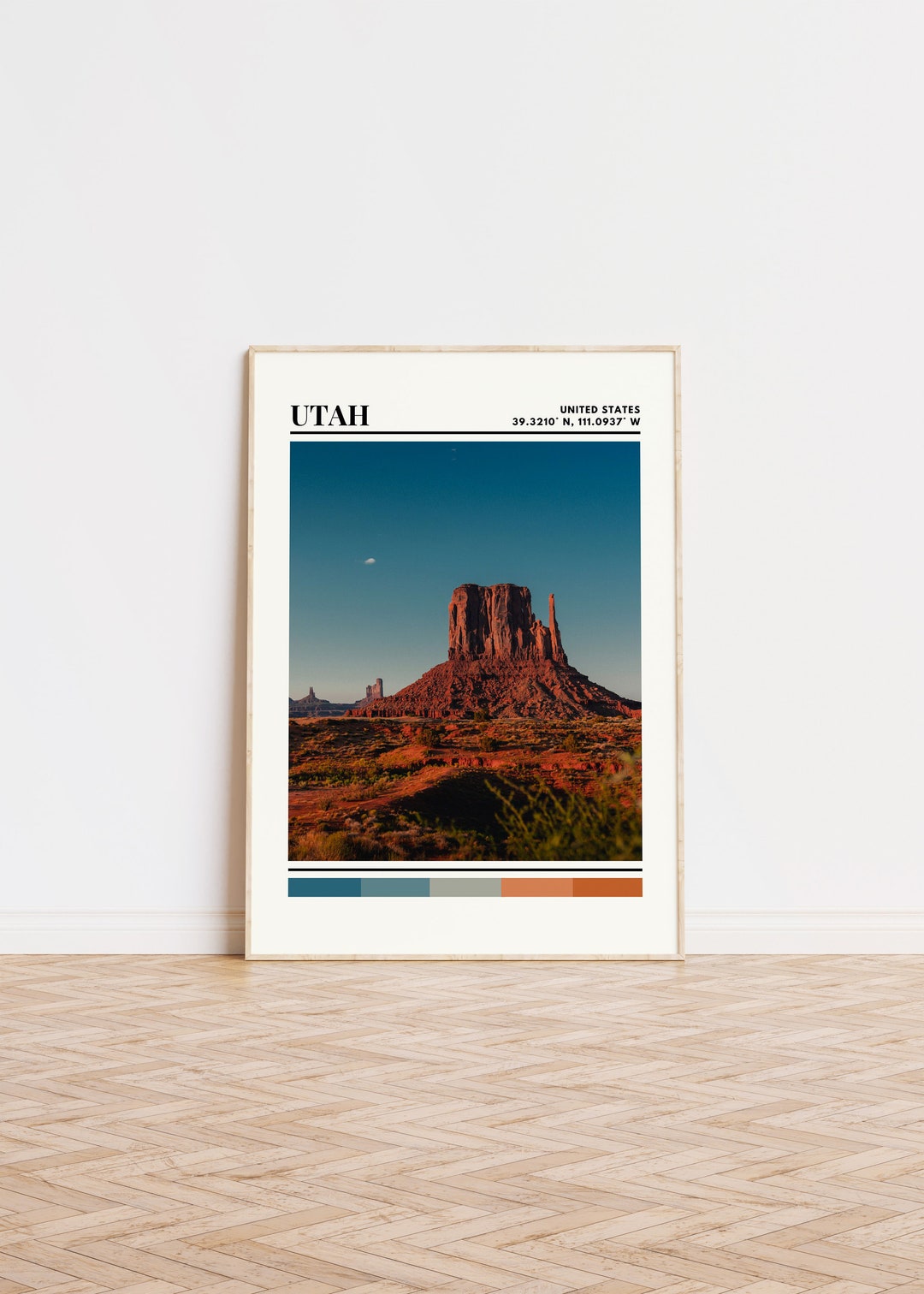 Utah Poster, Utah Print, Utah Art, Utah Travel Poster, Utah Wall Decor ...