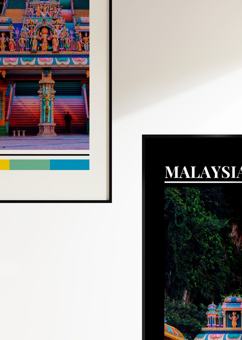 Malaysia Poster, Malaysia Print, Malaysia Art, Malaysia Travel Poster ...