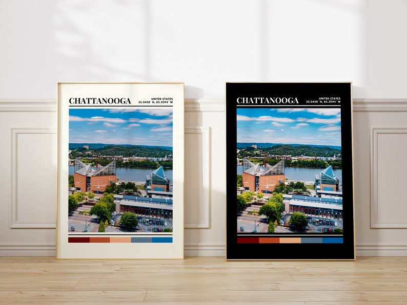 Chattanooga Poster, Chattanooga Print, Chattanooga Art, Chattanooga ...