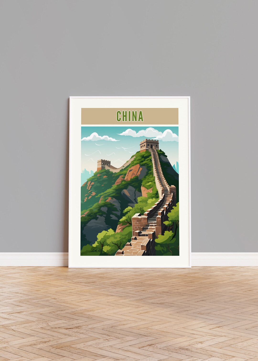 China Travel Print, China Poster, China Wall Art, China Artwork, China ...