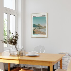 Brazil Poster, Brazil Print, Brazil Art, Brazil Travel Poster, Brazil ...