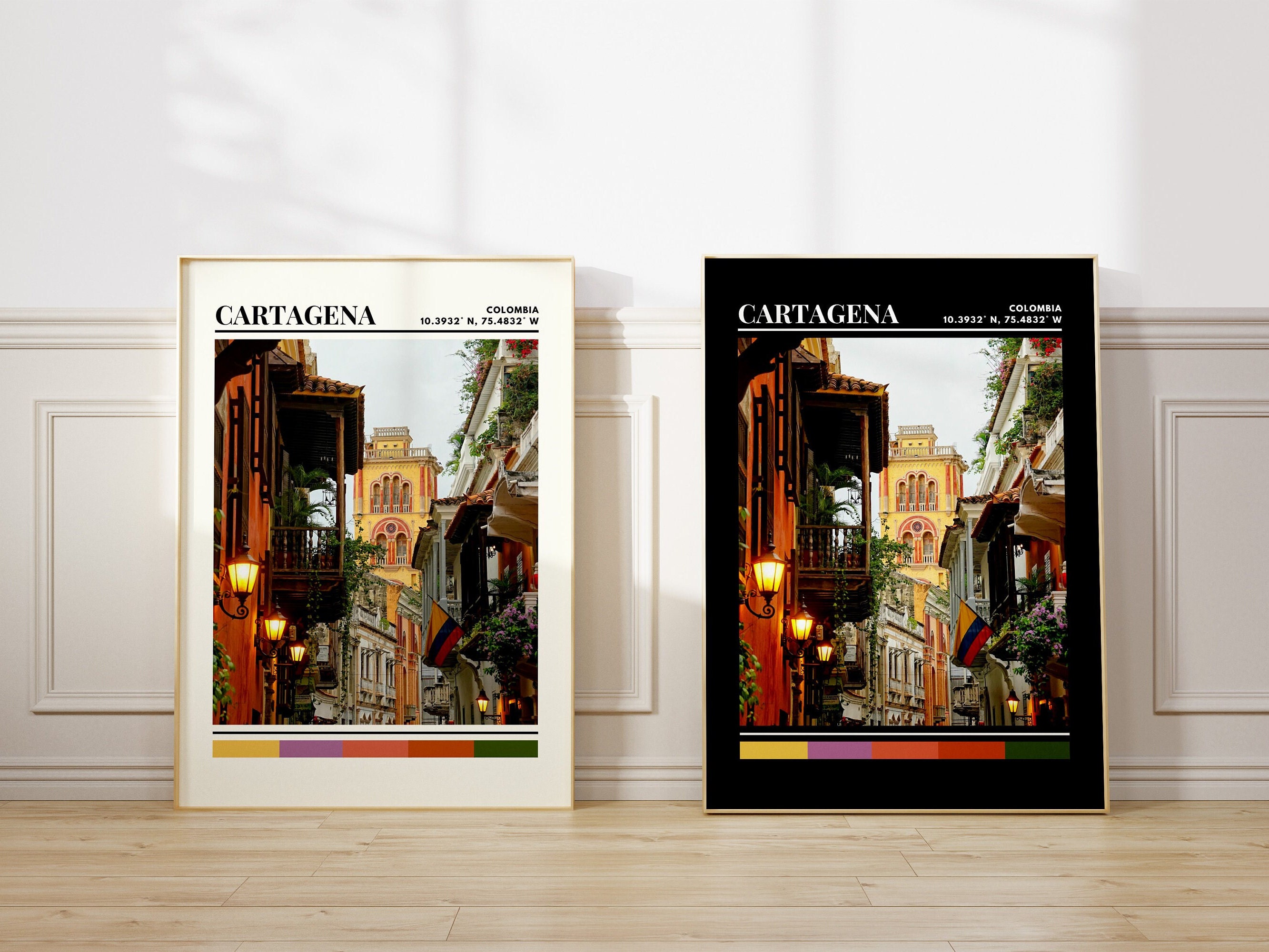 Cartagena Poster, Cartagena Print, Cartagena Art, Cartagena Travel ...