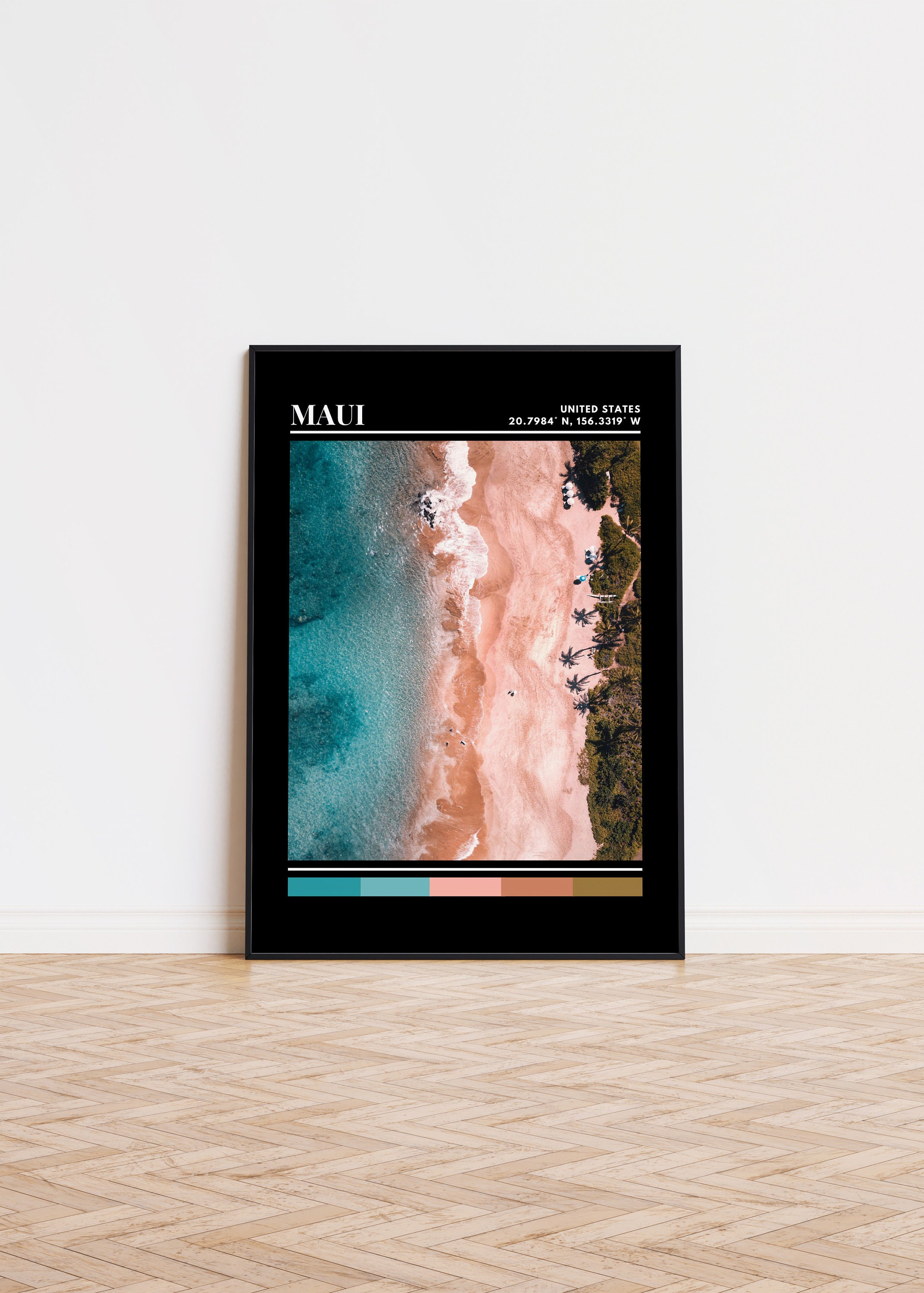 Maui Poster, Maui Print, Maui Art, Maui Travel Poster, Maui Wall Decor ...