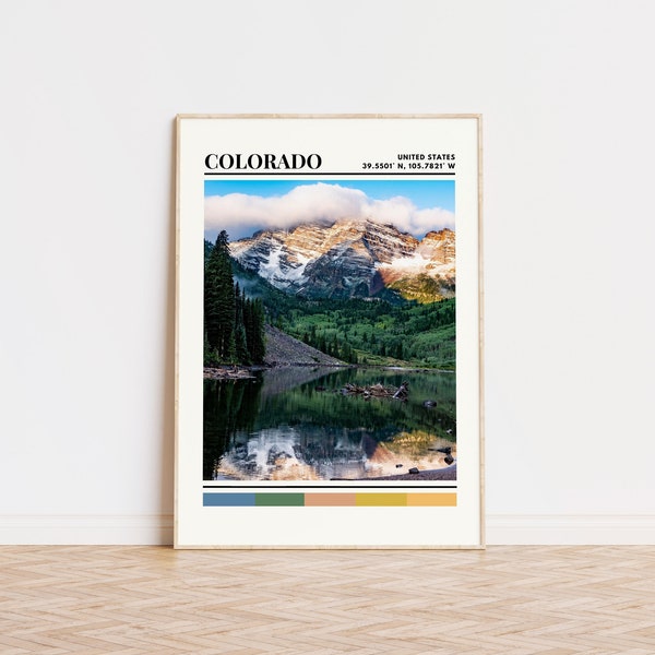 Colorado Poster - Etsy
