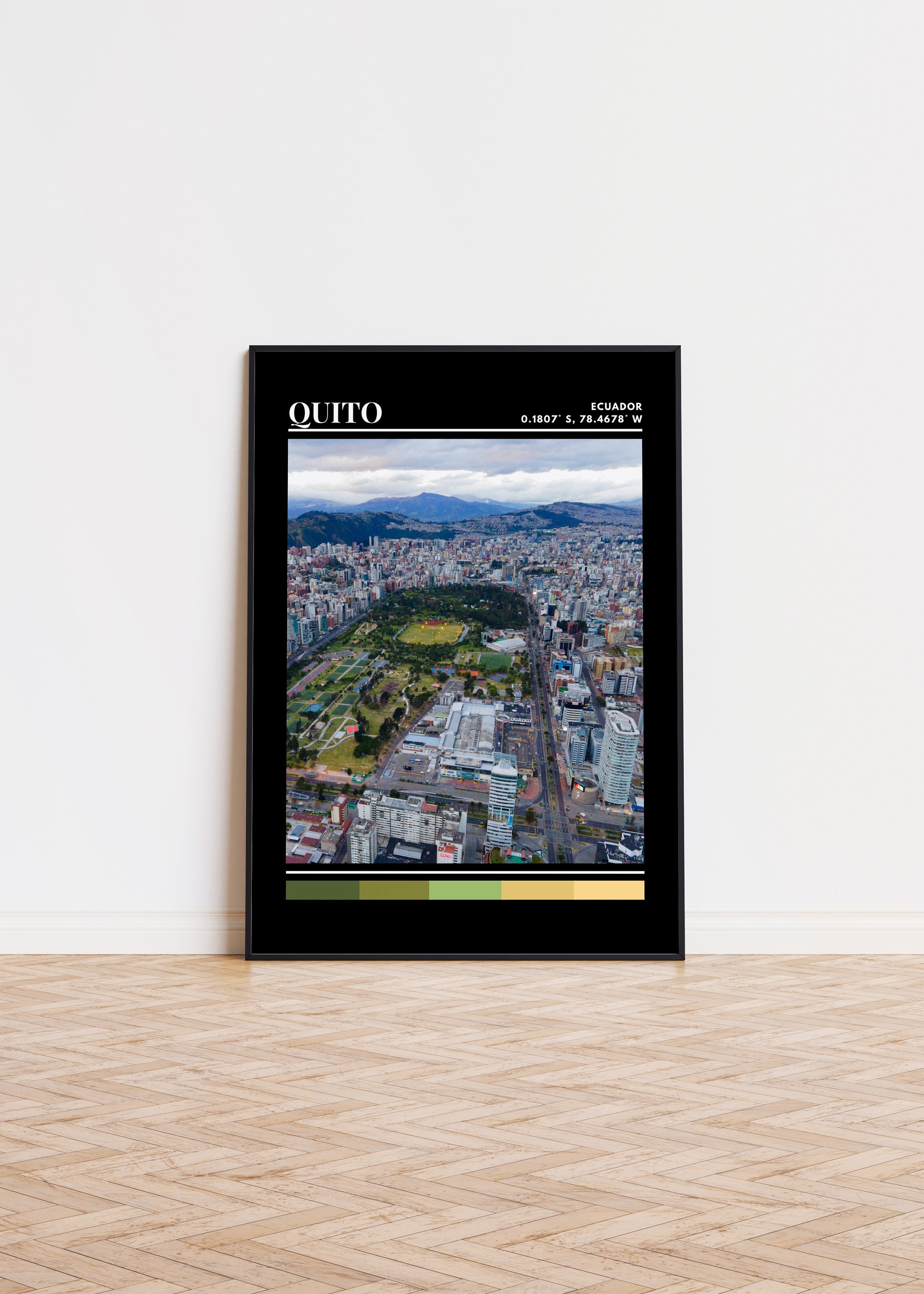 Quito Poster, Quito Print, Quito Art, Quito Travel Poster, Quito Wall Decor, Quito Custom Gift ...