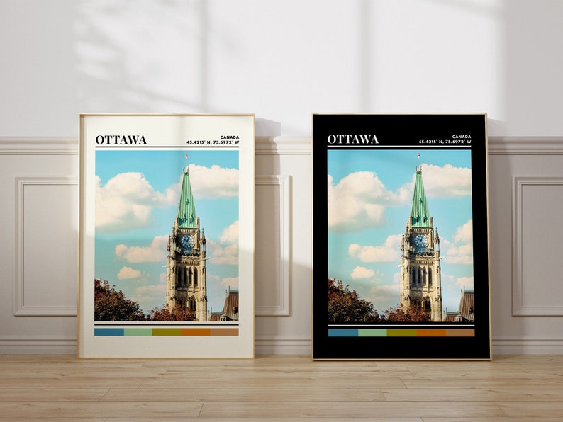 Ottawa Poster, Ottawa Print, Ottawa Art, Ottawa Travel Poster, Ottawa ...