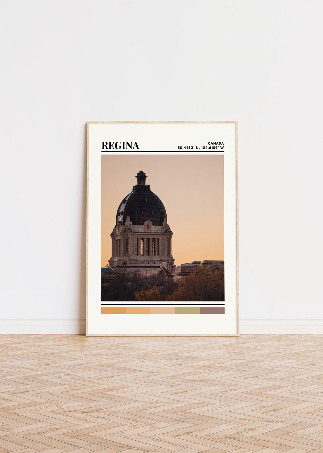 Regina Poster, Regina Print, Regina Art, Regina Travel Poster, Regina ...