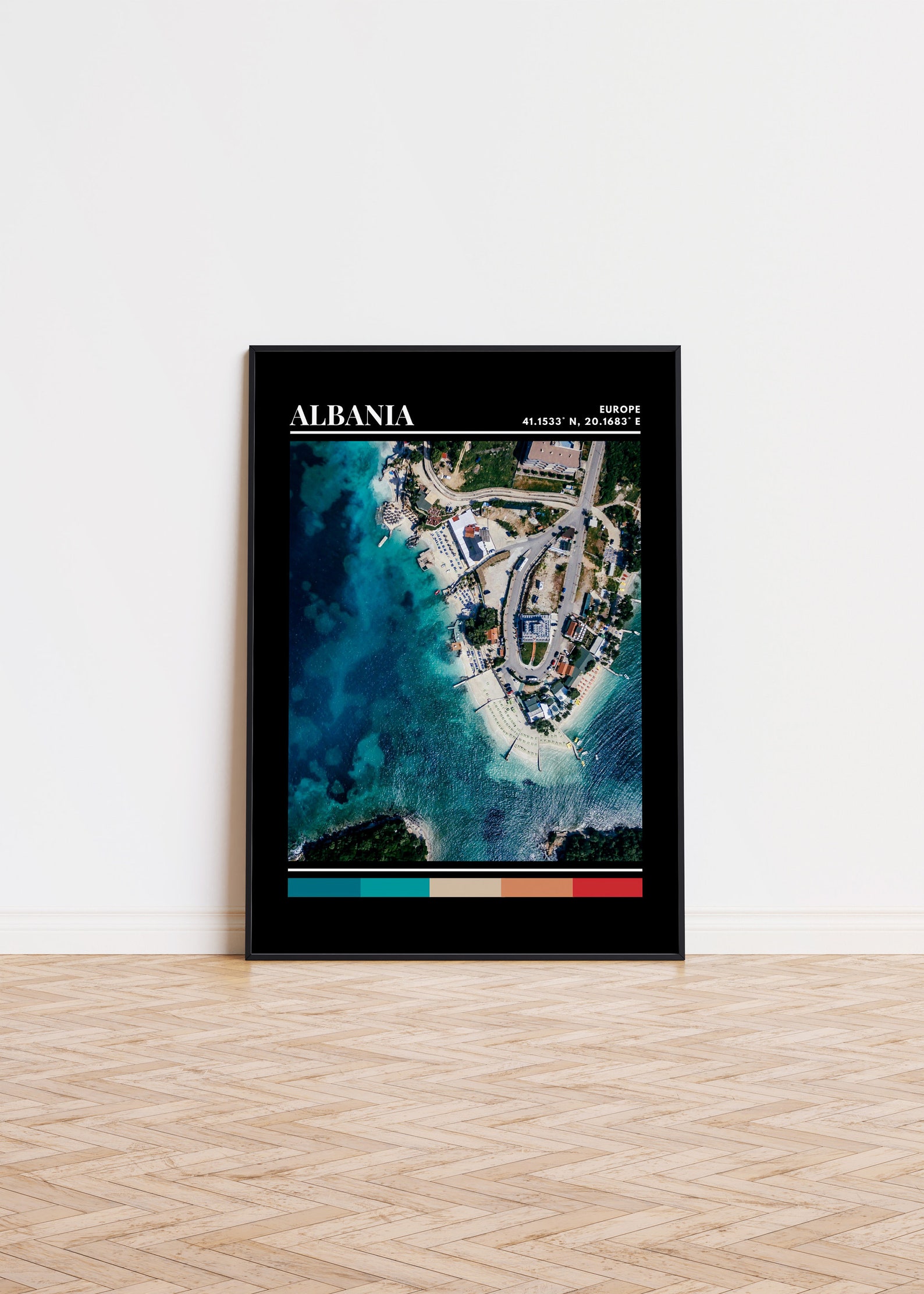 Albania Poster, Albania Print, Albania Art, Albania Travel Poster ...