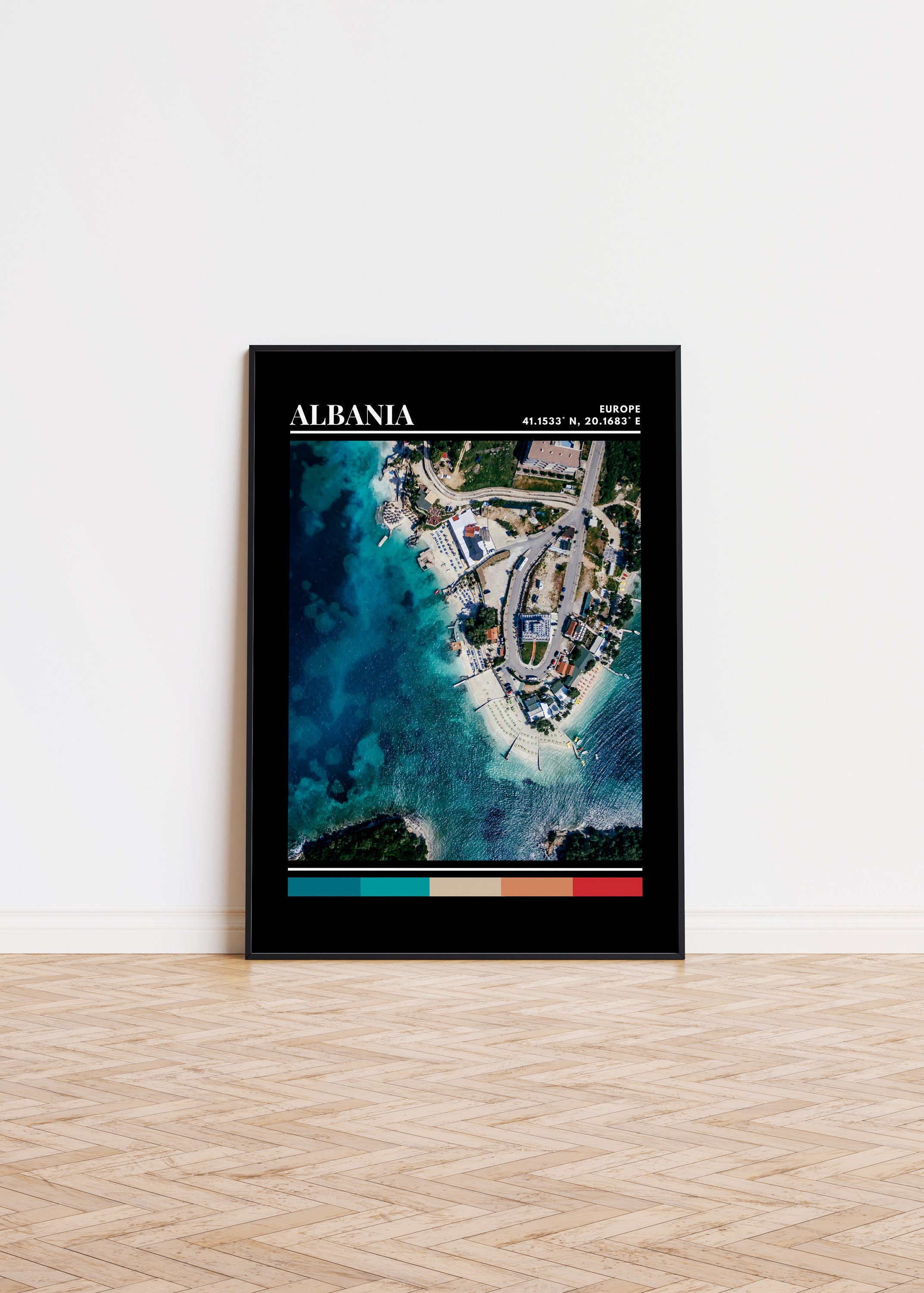 Albania Poster, Albania Print, Albania Art, Albania Travel Poster ...