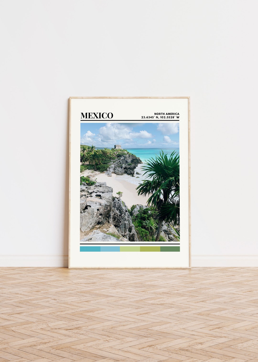 Mexico Poster, Mexico Print, Mexico Art, Mexico Travel Poster, Mexico ...