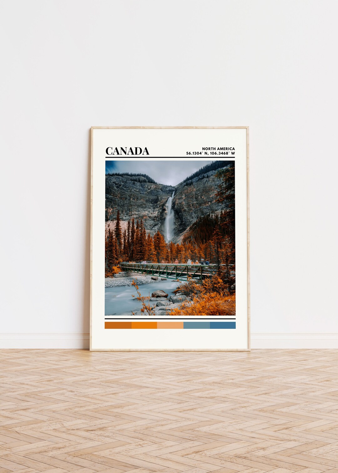 Canada Poster, Canada Print, Canada Art, Canada Travel Poster, Canada ...