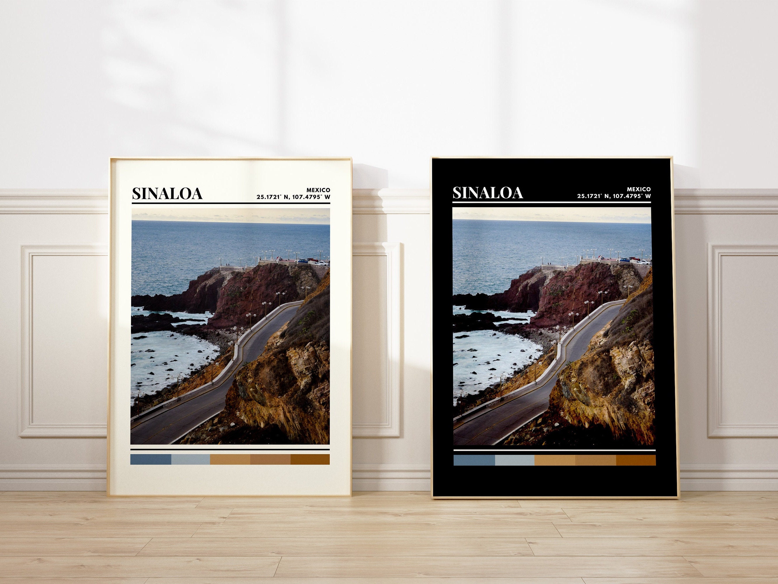 Sinaloa Poster, Sinaloa Print, Sinaloa Art, Sinaloa Travel Poster ...