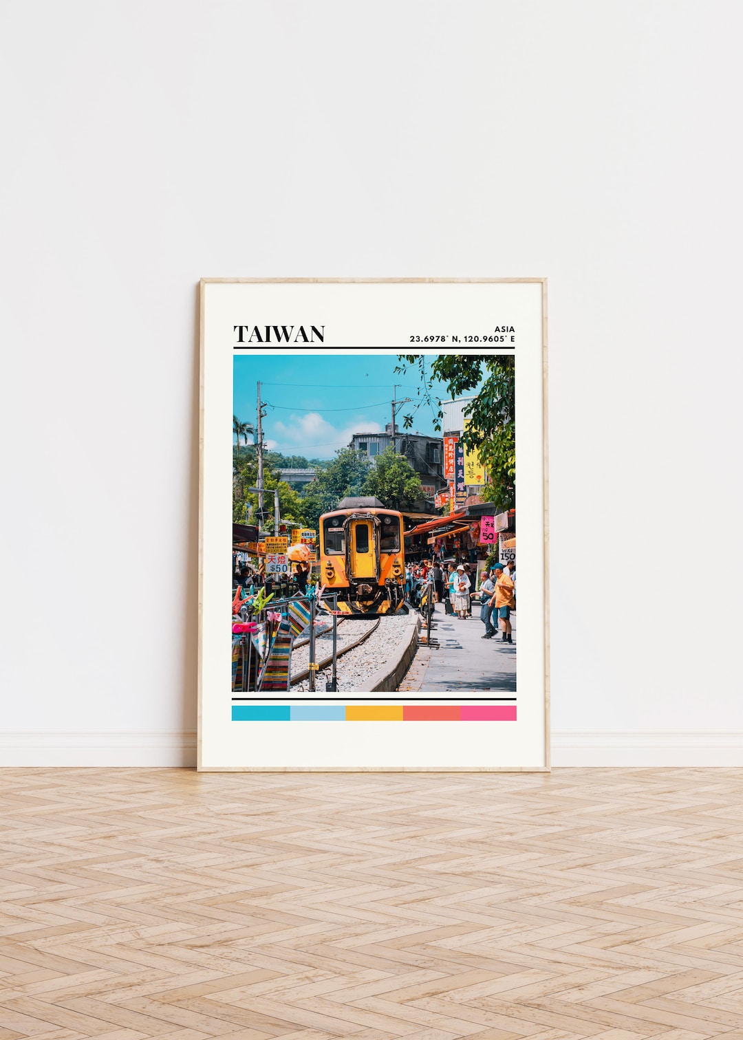 Taiwan Poster, Taiwan Print, Taiwan Art, Taiwan Travel Poster, Taiwan ...
