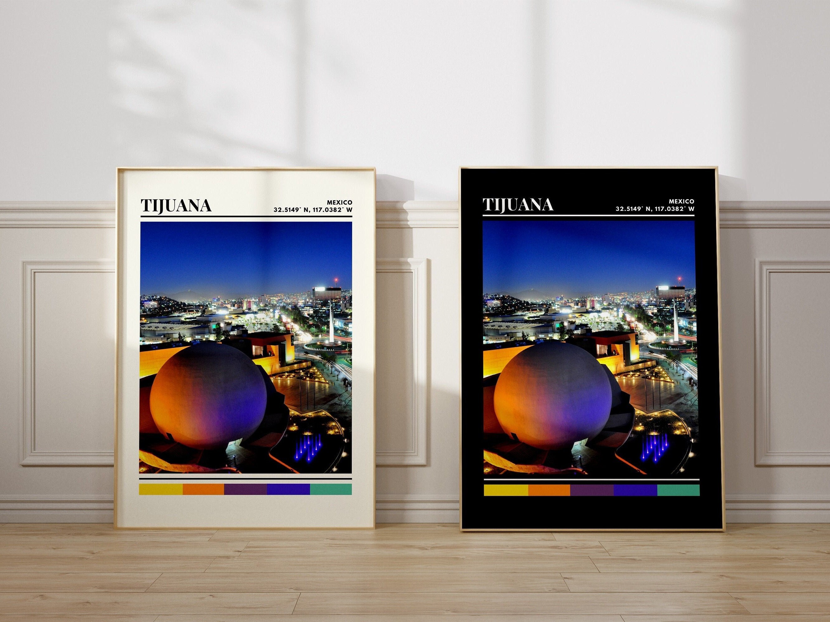 Tijuana Poster, Tijuana Print, Tijuana Art, Tijuana Travel Poster ...