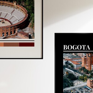 Bogota Poster, Bogota Print, Bogota Art, Bogota Travel Poster, Bogota ...