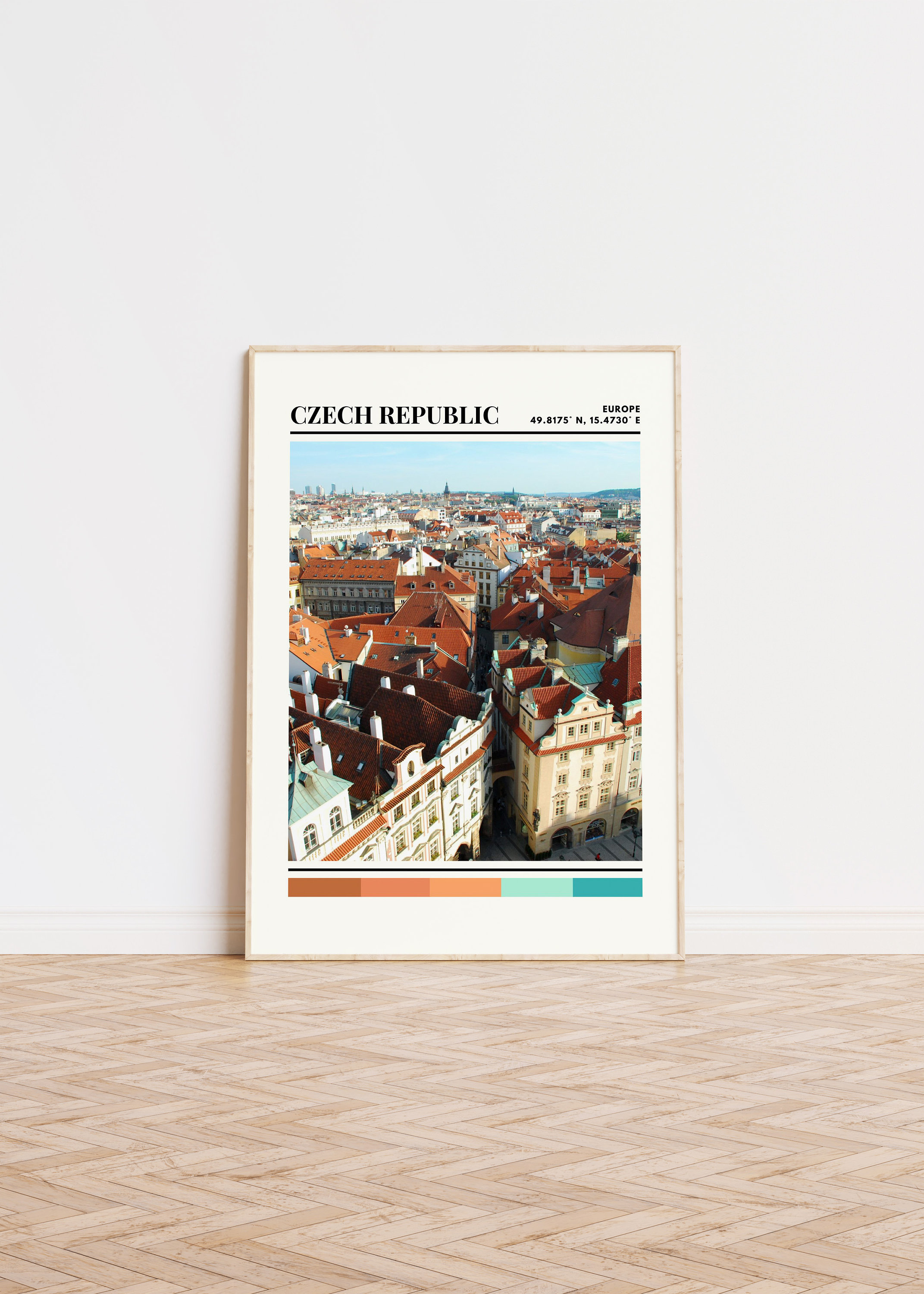 Czech Republic Poster, Czech Republic Print, Czech Republic Art, Czech ...