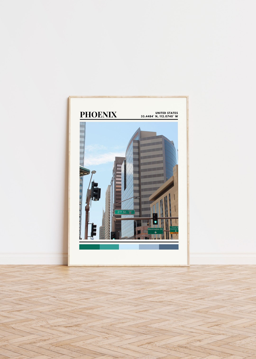 Phoenix Poster, Phoenix Print, Phoenix Art, Phoenix Travel Poster ...