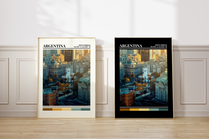 Argentina Poster, Argentina Print, Argentina Art, Argentina Travel ...