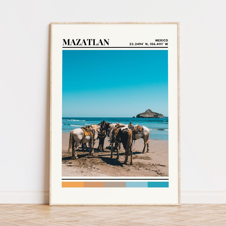 Mazatlan Poster Mazatlan Print Mazatlan Art Mazatlan Travel - Etsy