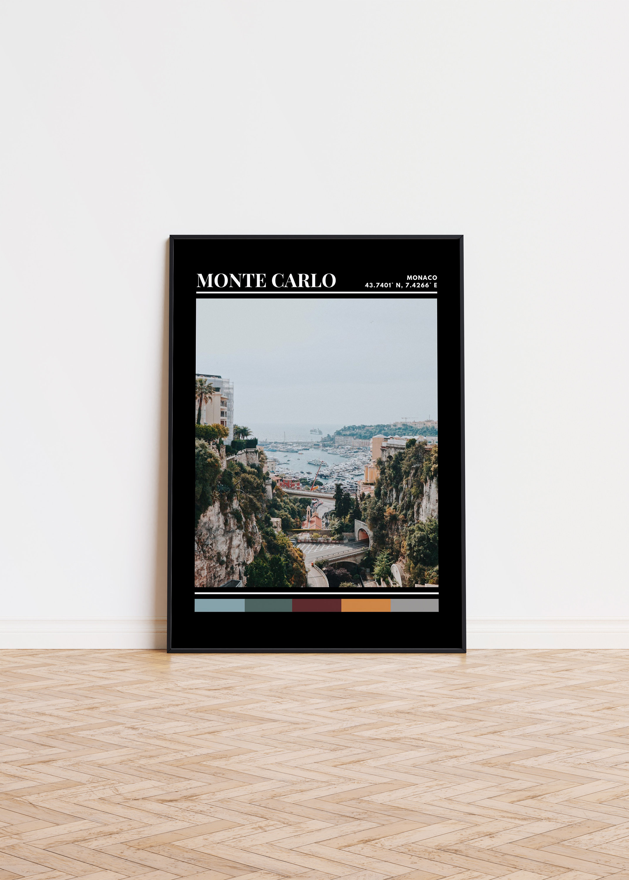 Monte Carlo Poster, Monte Carlo Print, Monte Carlo Art, Monte Carlo ...